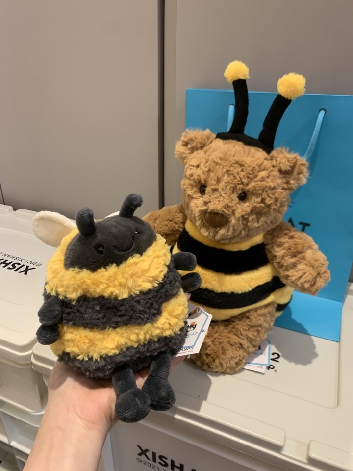 Jellycat Albee Bee Spring Soft Plush Stuffed Animal Plush Toy Doll | eBay