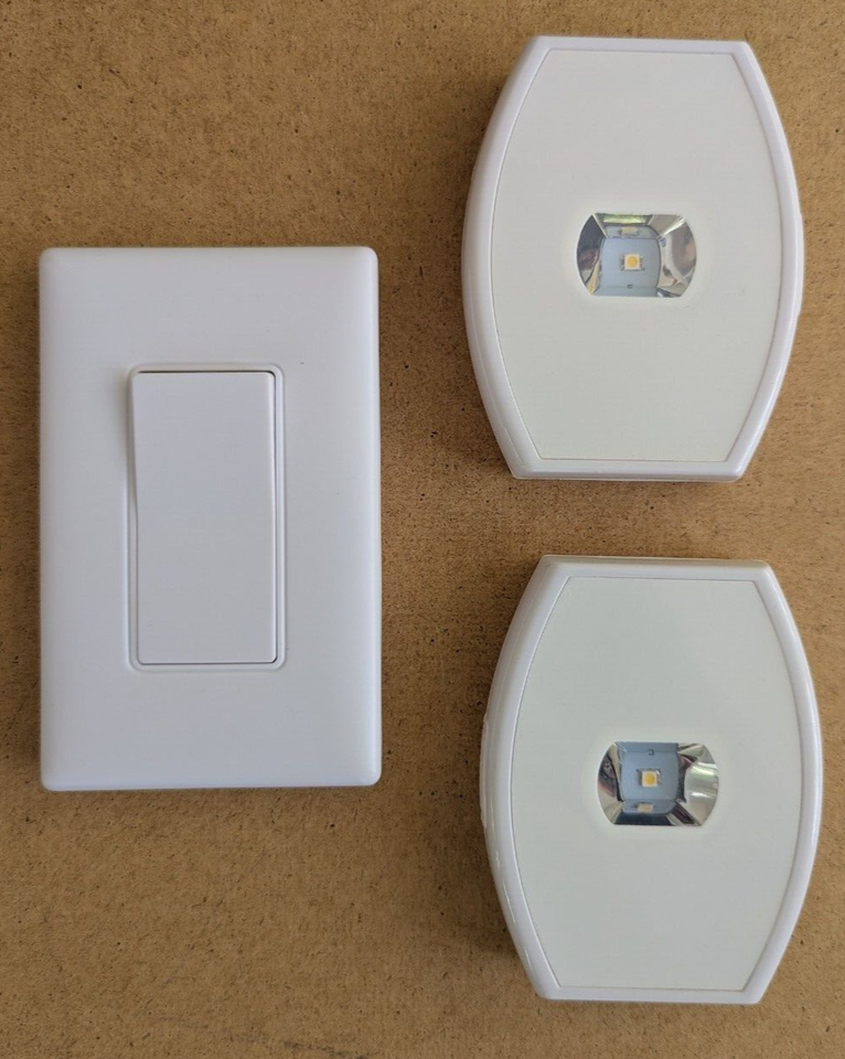 GE Remote Control Wireless LED Puck Lights Open Box Tested | eBay