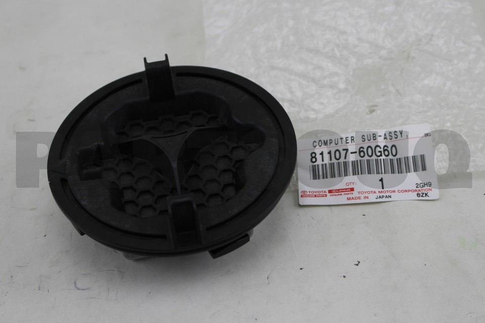 8110760G60 Genuine Toyota COMPUTER SUB-ASSY, HEADLAMP LIGHT CONTROL, RH ...