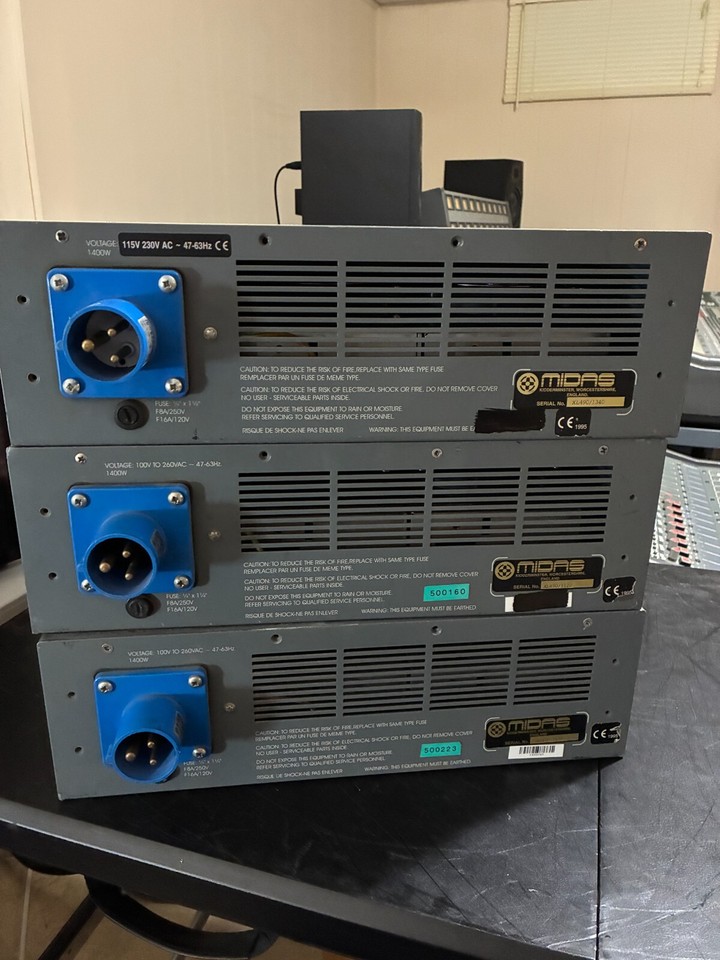 Midas XL490- Power supply for XL4- Tested and calibrated | eBay