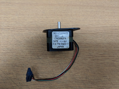 NOVATRONICS STEPPER MOTOR 17M30B2FA P/N 77619323-7 | eBay