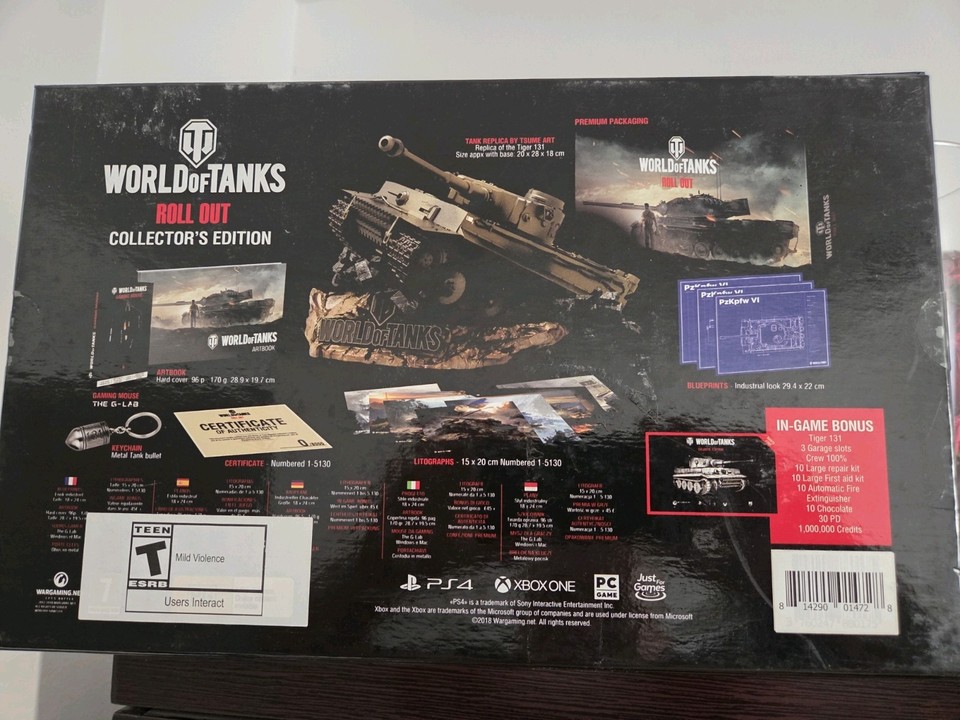World Of Tanks Roll Out Collectors Box | eBay