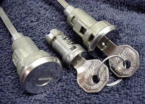 New Door & Ignition Locks & Logo Keys AMC Rambler 63 64 65 66 67 | eBay