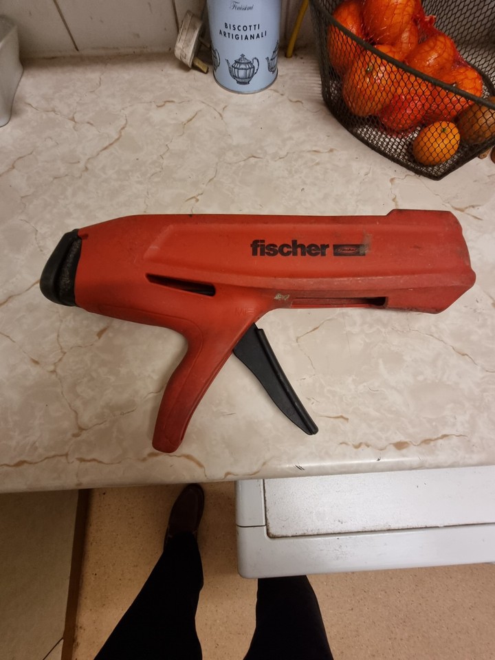 Fischer FIS DM S Pro Resin Applicator Gun for 2 Chamber Cartridges New ...