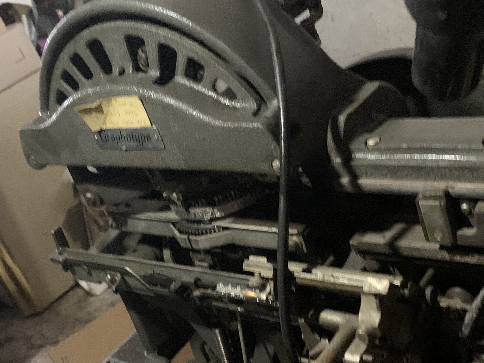 Addressograph Multigraph Graphotype Dog Tag Machine Antique Vintage ...