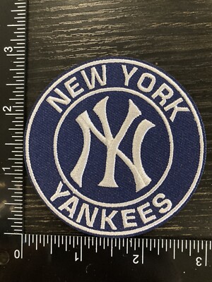 *USPS GROUND ADVNTG* NEW YORK YANKEES IRON ON EMBROIDERED PATCH MLB ...