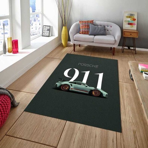 retro car rug,Porsche Car Rug,Sports car rug,Luxury Car Art Rug ...