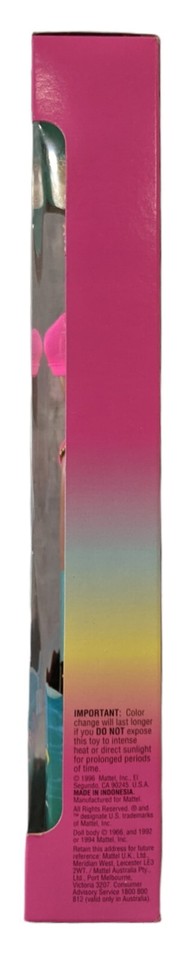 Mattel "Splash n Color" Barbie, Color Changing Barbie Doll, Number ...