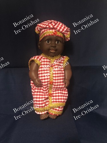 Negrito doll ibeyis ibeyi Shango Chango VESTIDO EN GUINGA religion ...