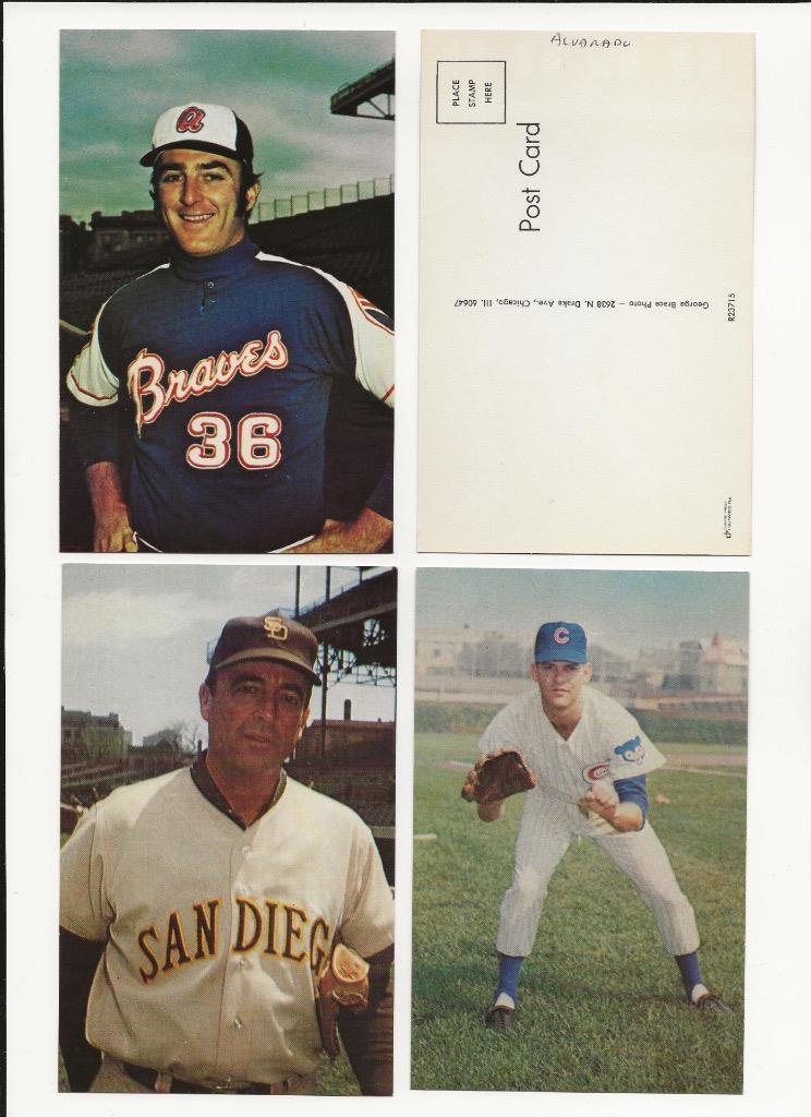 ~GEORGE BRACE Set of 7 full color 1970s POSTCARDS (Jim Rowe Inventory ...