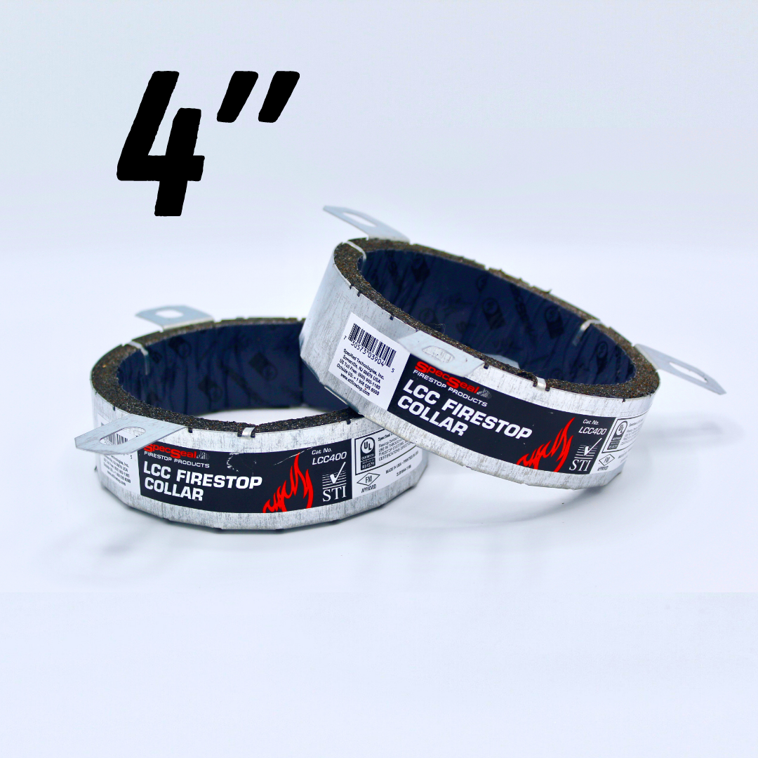 STI SpecSeal LCC400 Pipe Collar Firestop Collar for Plastic Pipe 4 inch ...