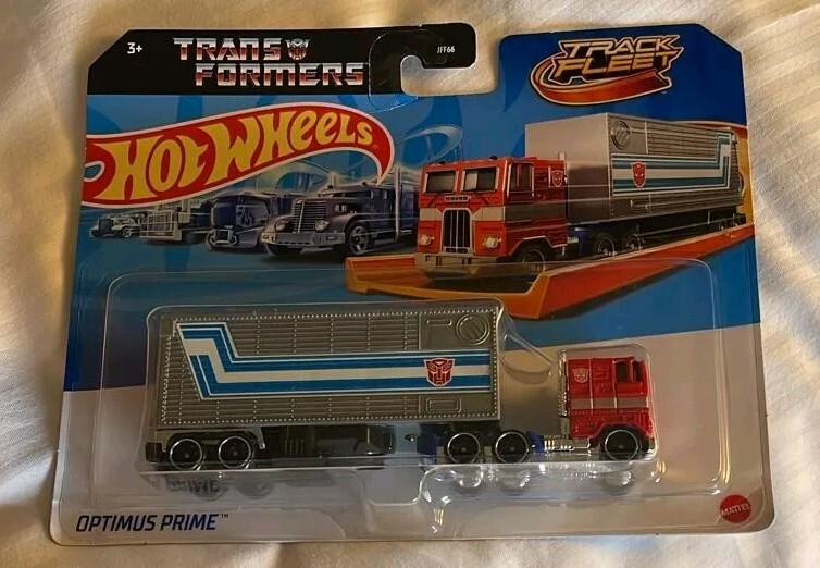 Optimus Prime Trans Formers HOT WHEELS Track Fleet HYT56 UK🇬🇧 Seller US ...