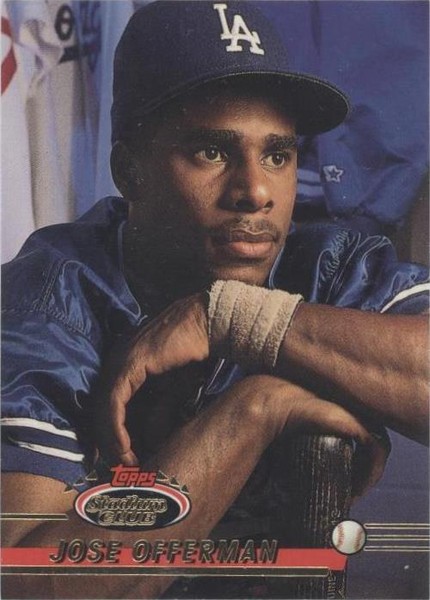 1993 Topps Stadium Club - #129 Jose Offerman for sale online | eBay