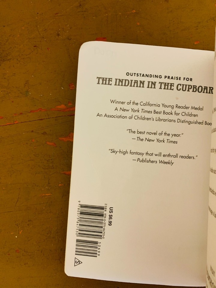 The Indian In The Cupboard by Lynne Reid Banks [PAPERBACK] used-GOOD | eBay