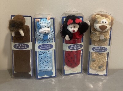 4 In Set Book Pals Bookmark Lot Dan Dee / Mazel Bear / Lamb/ Count New ...