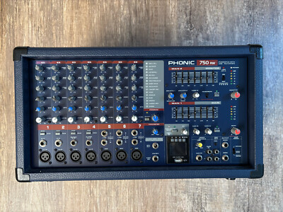 POWERMIXER Powerpod PHONIC 750 RW PA Gesangsanlage, Powermischer ...