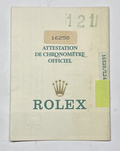 Rolex Date-Just Turn O Graph Warranty Genuine 16258 Yellow Gold | eBay