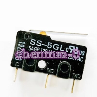 5PCS Microswitch Travel limit switch 3 pin SS5-GL with handle swing rod ...