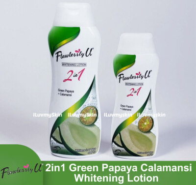Flawlessly U 2in1 Green Papaya Calamansi Whitening Lotion | eBay