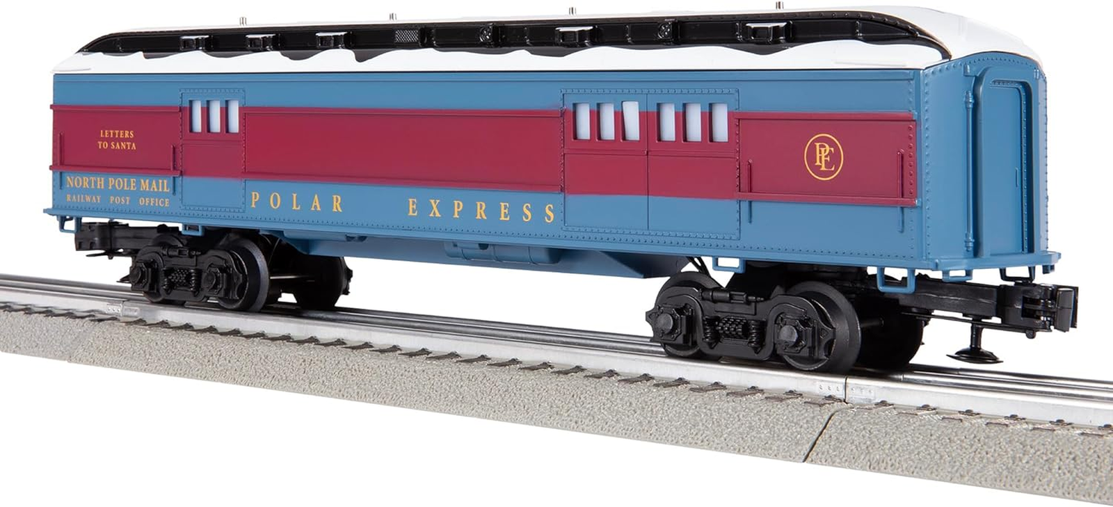 the Polar Express Letters to Santa O Gauge Model Train Mail Car | eBay