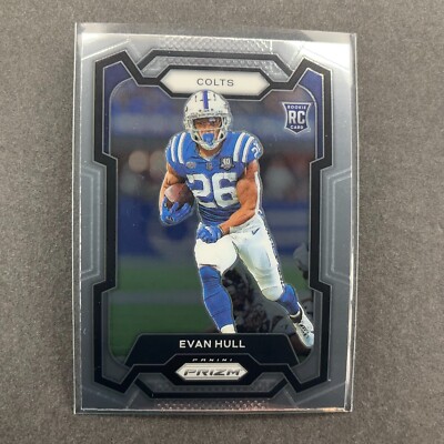 2023 Panini Prizm Football Evan Hull Rookie #344 Colts RC | eBay