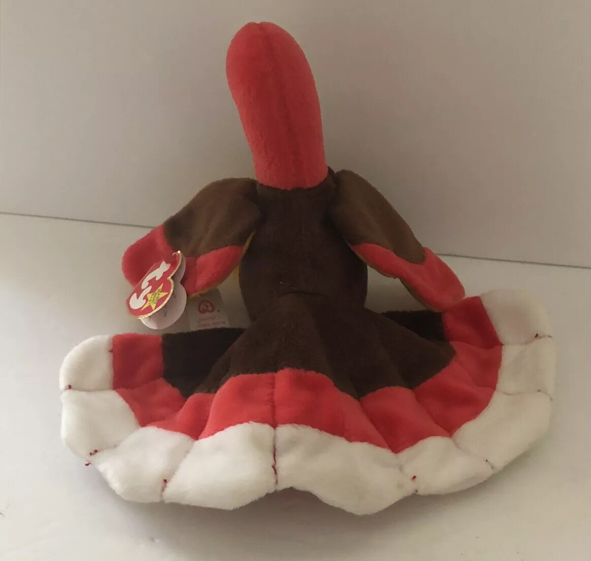 The Beanie Baby Collection Original Baby Gobbles TY Turkey Plush ...