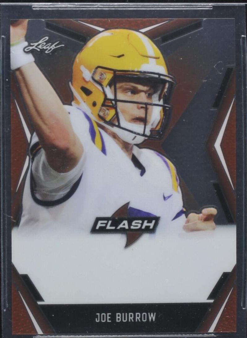 2020 Leaf Flash - Portrait Autographs Joe Burrow #PA-JB1 Pre-Production ...