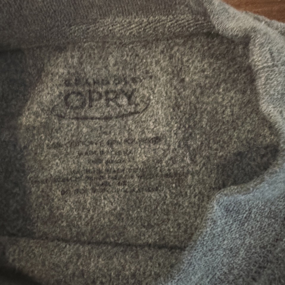 Grand Ole Opry logo sweatshirt gray Size L casual warm nashville ...