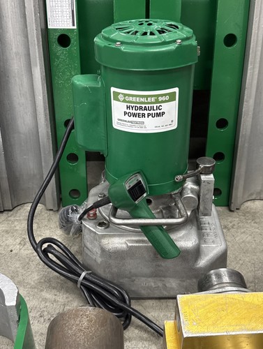 Greenlee 881 Hydraulic Pipe Bender 2.5”-4” Rigid IMC EMT 960 Pump ...