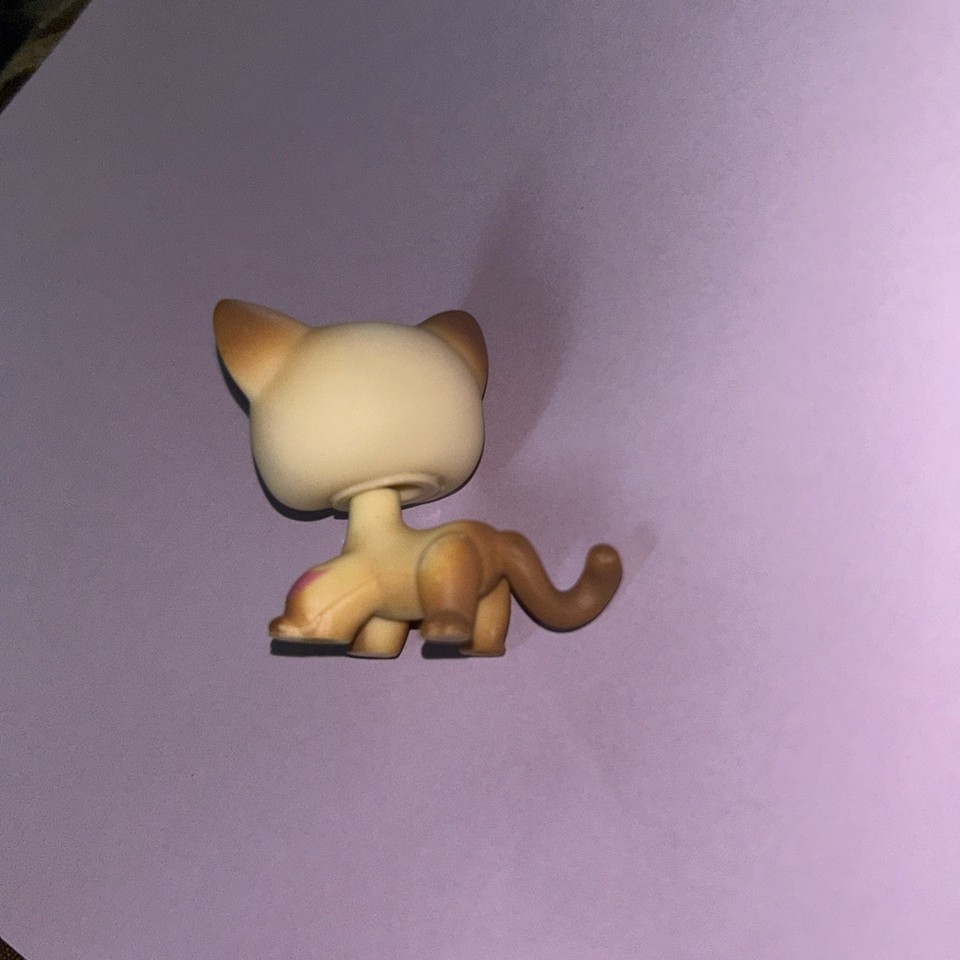 Littlest Pet Shop Messiest European Cat Paint Splatter 816 LPS Hasbro ...