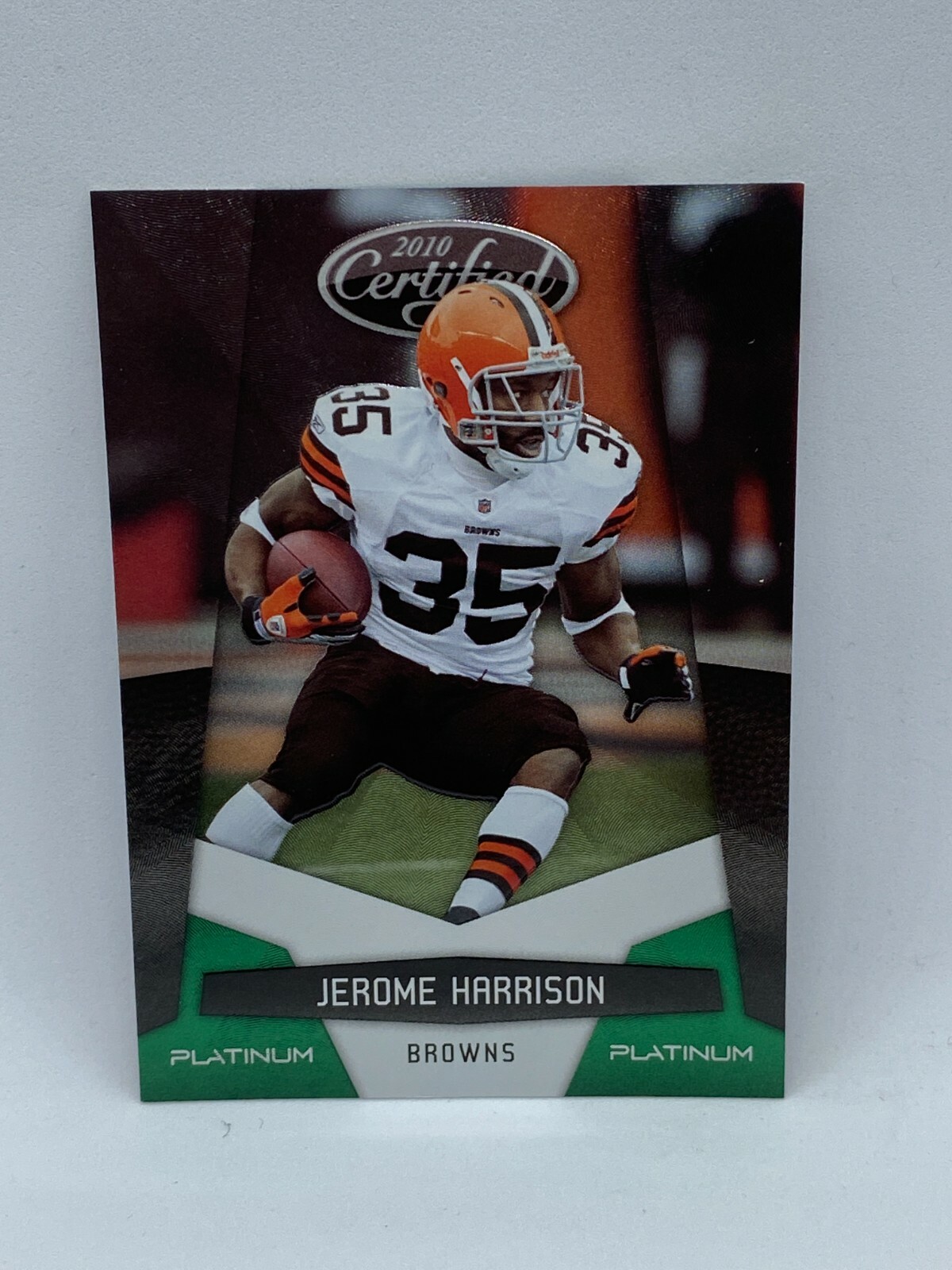 Jerome Harrison 2010 Certified Platinum Emerald 5/5 Browns | eBay
