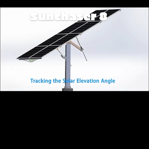 Sunchaser 8 PANEL SOLAR TRACKER Complete 6000W System Panels & Inverter ...