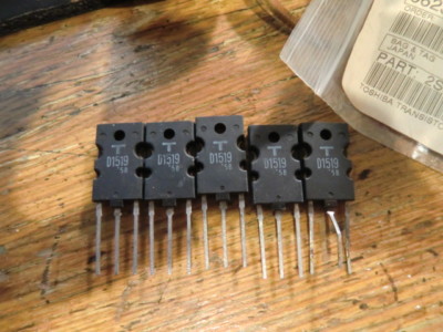 lot 5 NOS 2SD2155 d1519 original New Toshiba Silicon NPN Transistor | eBay