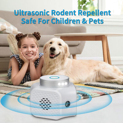 For Ultrasonic Mouse Repellent Squirrel Repeller Rodent Detector Rat ...