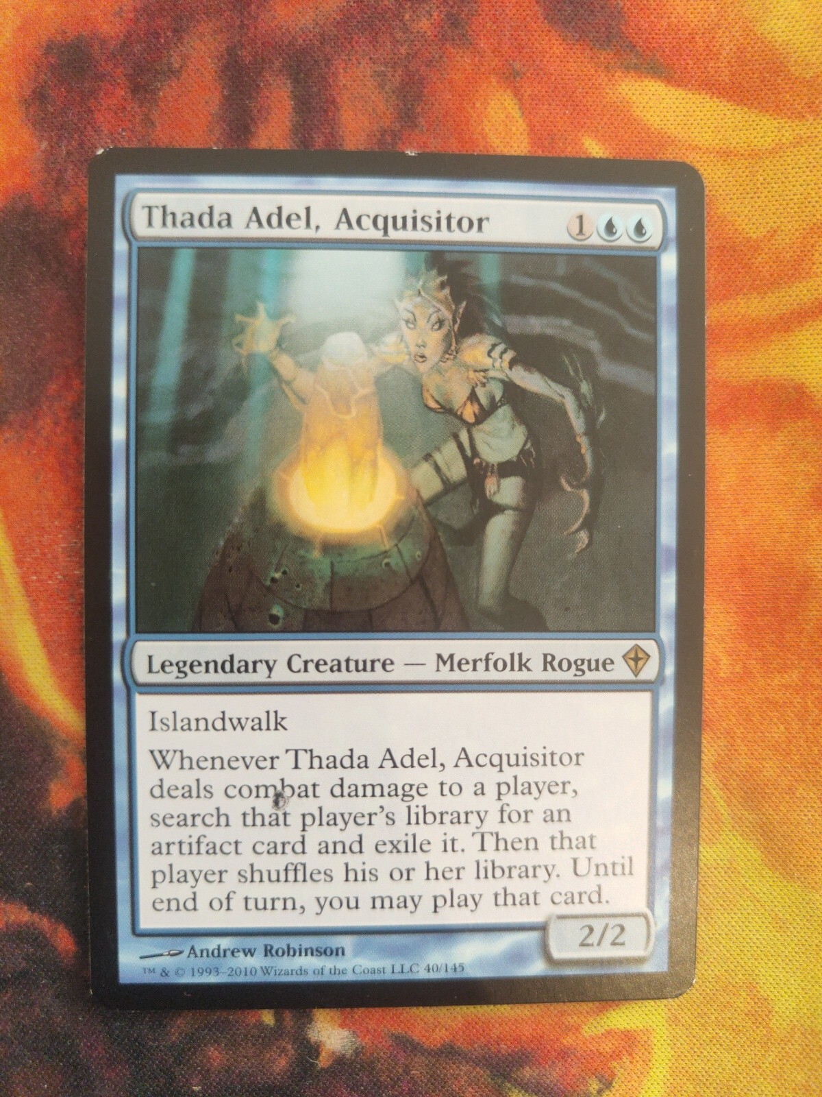MTG Thada Adel, Acquisitor Worldwake 40/145 Regular Rare for sale ...