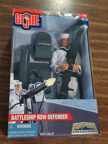 2000 Hasbro GI Joe Pearl Harbor Collection Battleship Row Defender NEW ...