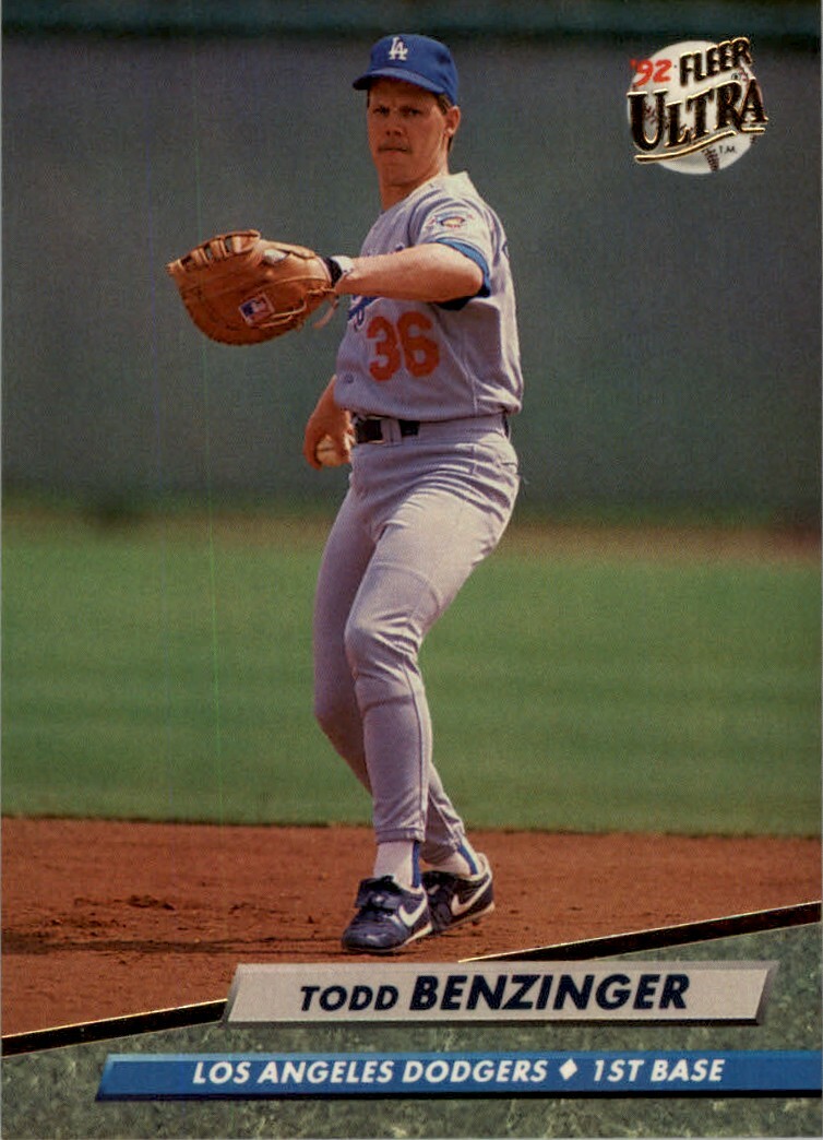 1992 Ultra MLB Todd Benzinger #499 | eBay
