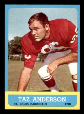 1963 Topps Football #151 Taz Anderson NM/MT *g2 | eBay
