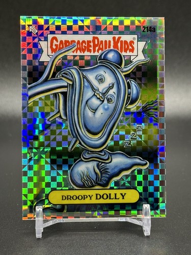 2022 Garbage Pail Kids Chrome Series 5 Base X-Fractor #214a DROOPY ...
