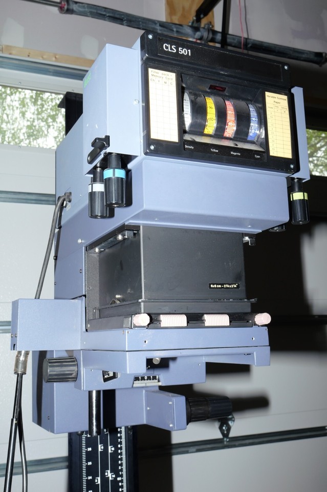 Durst 4x5 Enlarger Laborator 1200 w/ CLS 501 color head. Femoboxes ...