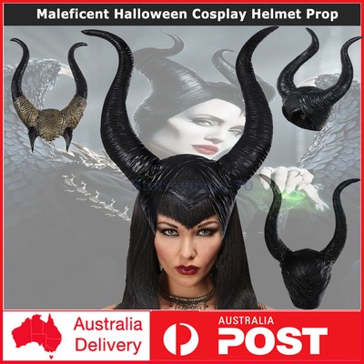 Maleficent Halloween Cosplay Helmet Prop Cosplay Costume Props ...