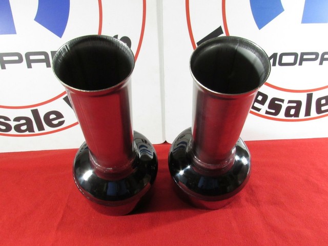 Genuine Mopar Black 5-inch Exhaust Tips 82216079AA for sale online | eBay