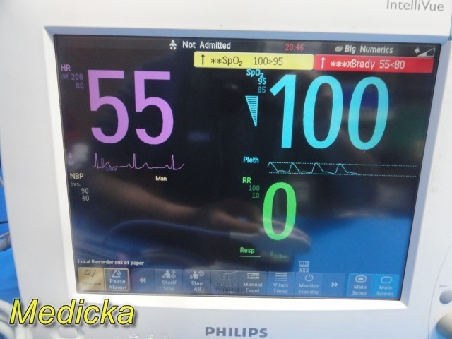 Philips IntelliVue MP50 Neo/Peds Patient Monitor W/ M3001A Module ...