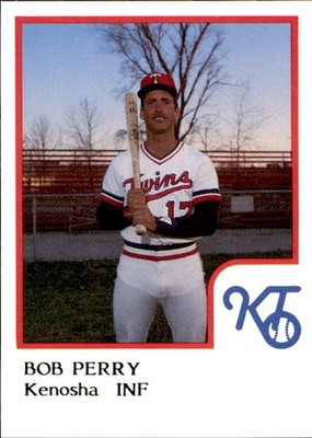 1986 Kenosha Twins ProCards 20 Bob Perry Garden Grove El Toro ...