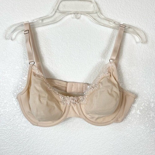Wacoal Tan Lace Trim Unpadded Underwire Bra Size 34C | eBay