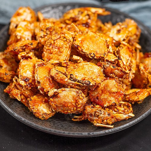 500g Spicy Small Sea Crab Instant Canned Cooked Seafood | eBay