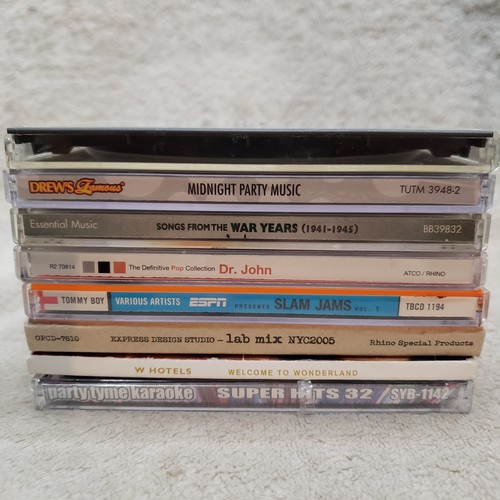 Lot of 8 Mixed Music CDs Various Artists Hits Lab Mix Party Mixes | eBay