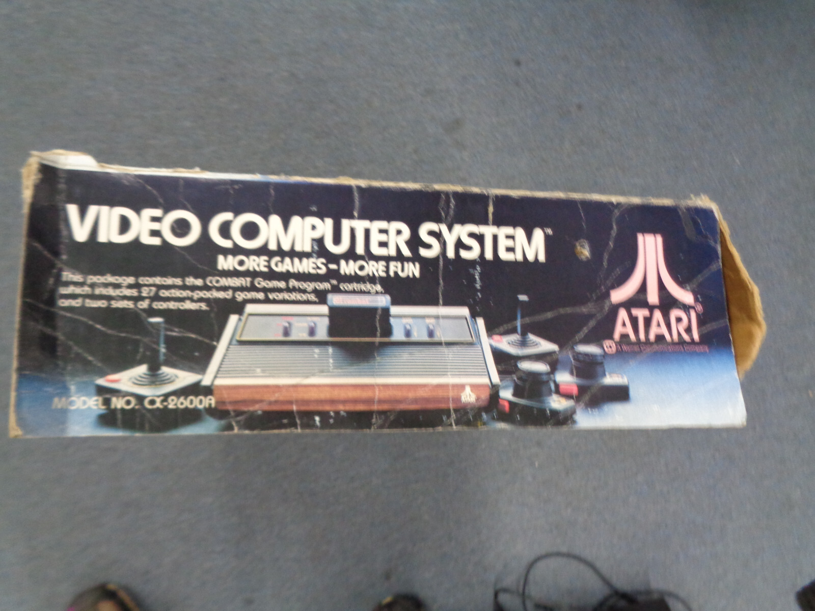 Vintage ATARI Video Computer System Complete with Box+ one controller ...
