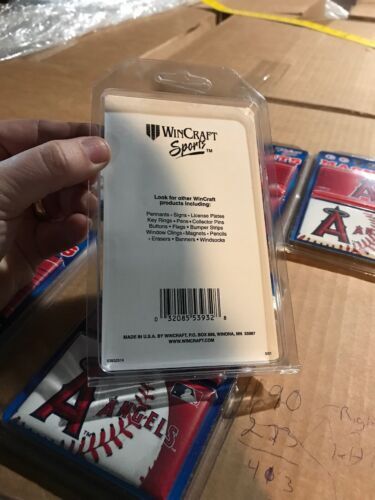 Lot of 6 (2 Packs) MLB Anaheim Angels Baseball Team Logo Magnets ...