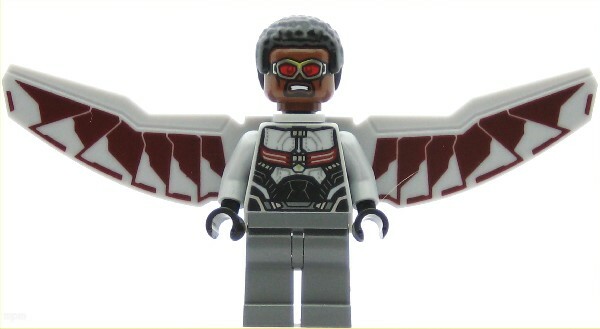 Lego Falcon Personalizzato Marvel Dark Falcon 75389 — Il